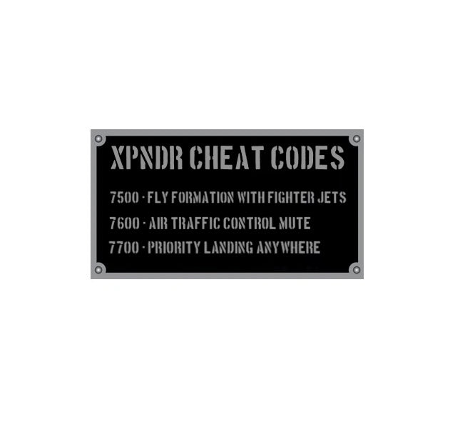 Aviation Decals – Tagged "Cockpit Placard Decal"– Page 2 – Sierra Hotel ...