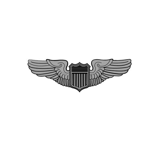 Pilot Wings - Temporary Tattoo – Sierra Hotel Aeronautics