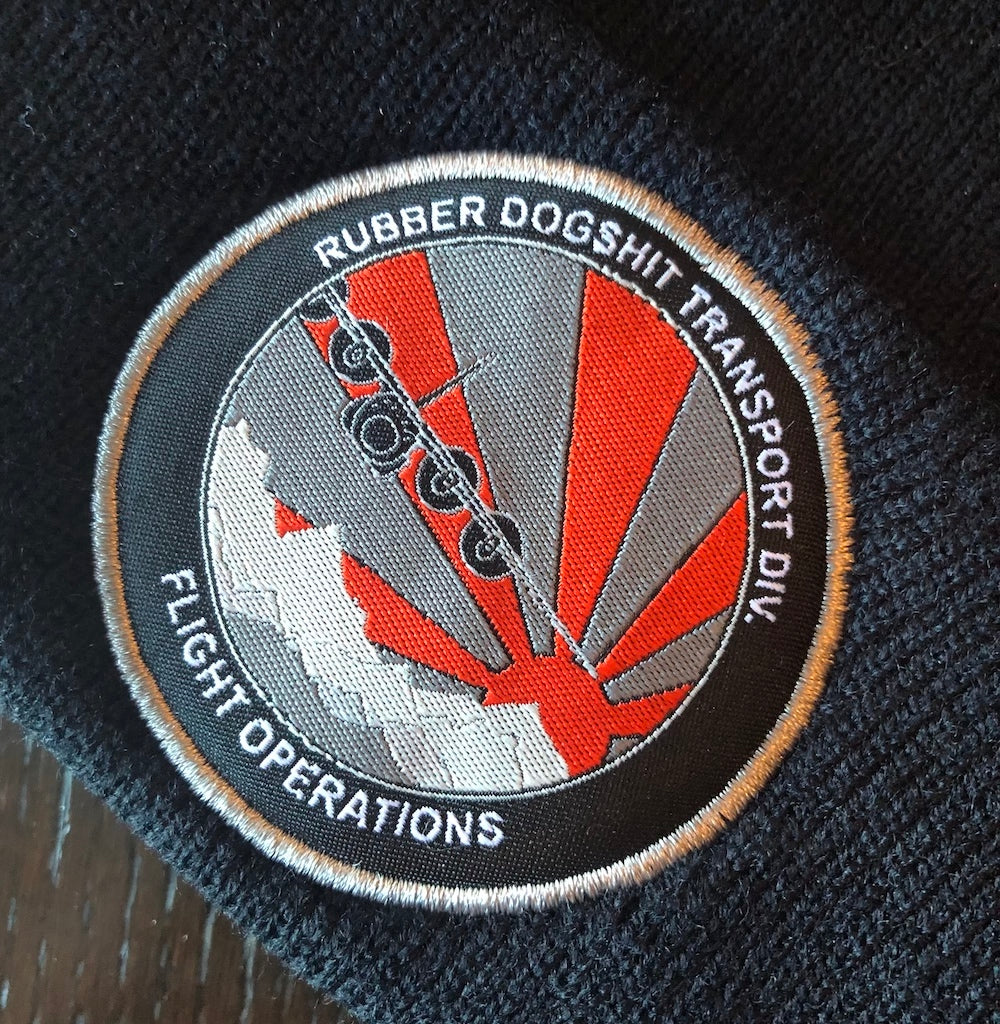 The Rubber Dogshit Transport Div Beanie – Sierra Hotel Aeronautics