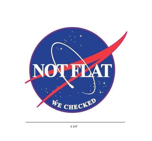 Not Flat NASA Insignia – Sierra Hotel Aeronautics